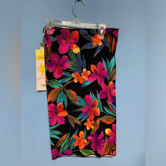 Longitude | Swim | Nwt Short Swimsuit Sarong Pareo Coverup 3204 | Poshmark